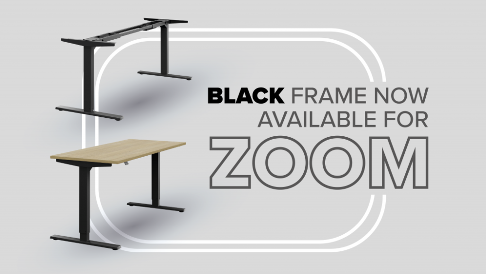 Zoom Frame Now Available in Black – Taavetti - Office Furniture Products